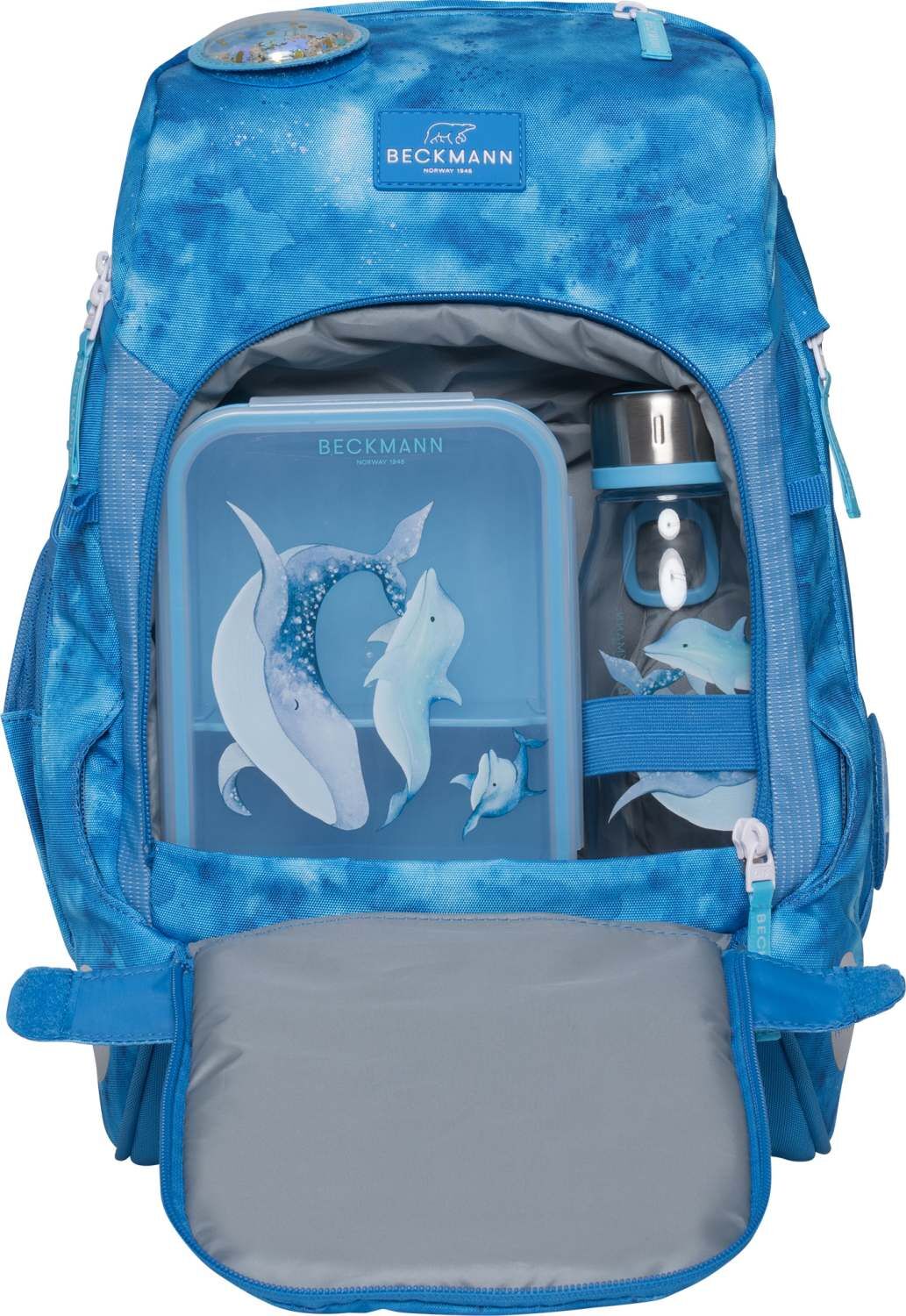 Beckmann Schulranzenset Active Air FLX - 6-Tlg. Set Ocean | 124191a